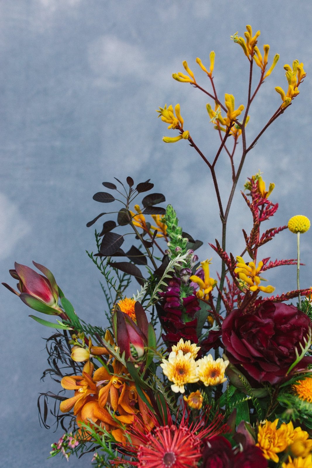 Tall Fall Flower Arrangements